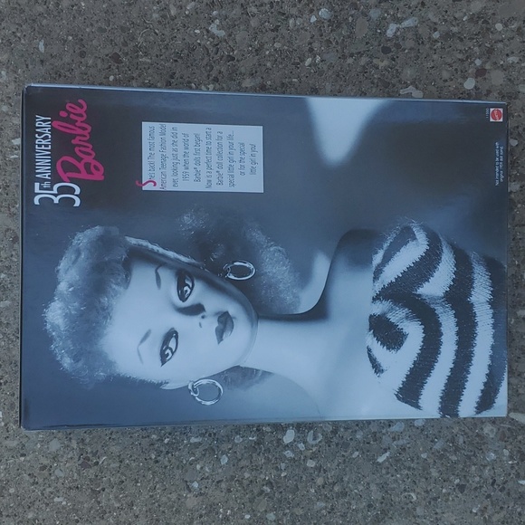 Barbie | Toys | 35th Anniversary Barbie Doll 959 Doll Package Special ...